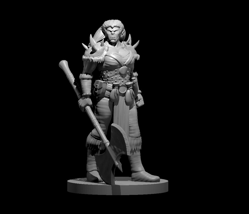 Female Orc Warrior - 3D model by mz4250 on Thangs Female Orc Warrior - 3D model by mz4250 on Thangs
